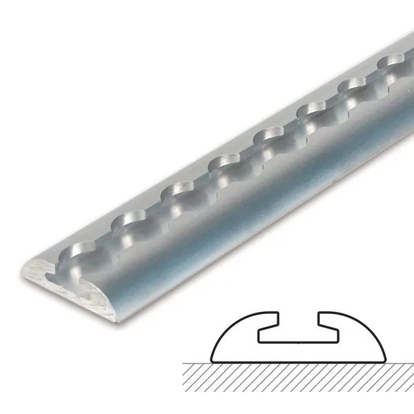 4' VersaTie Surface-Mounted Track with Wide Contour Edge (Series 3 ...